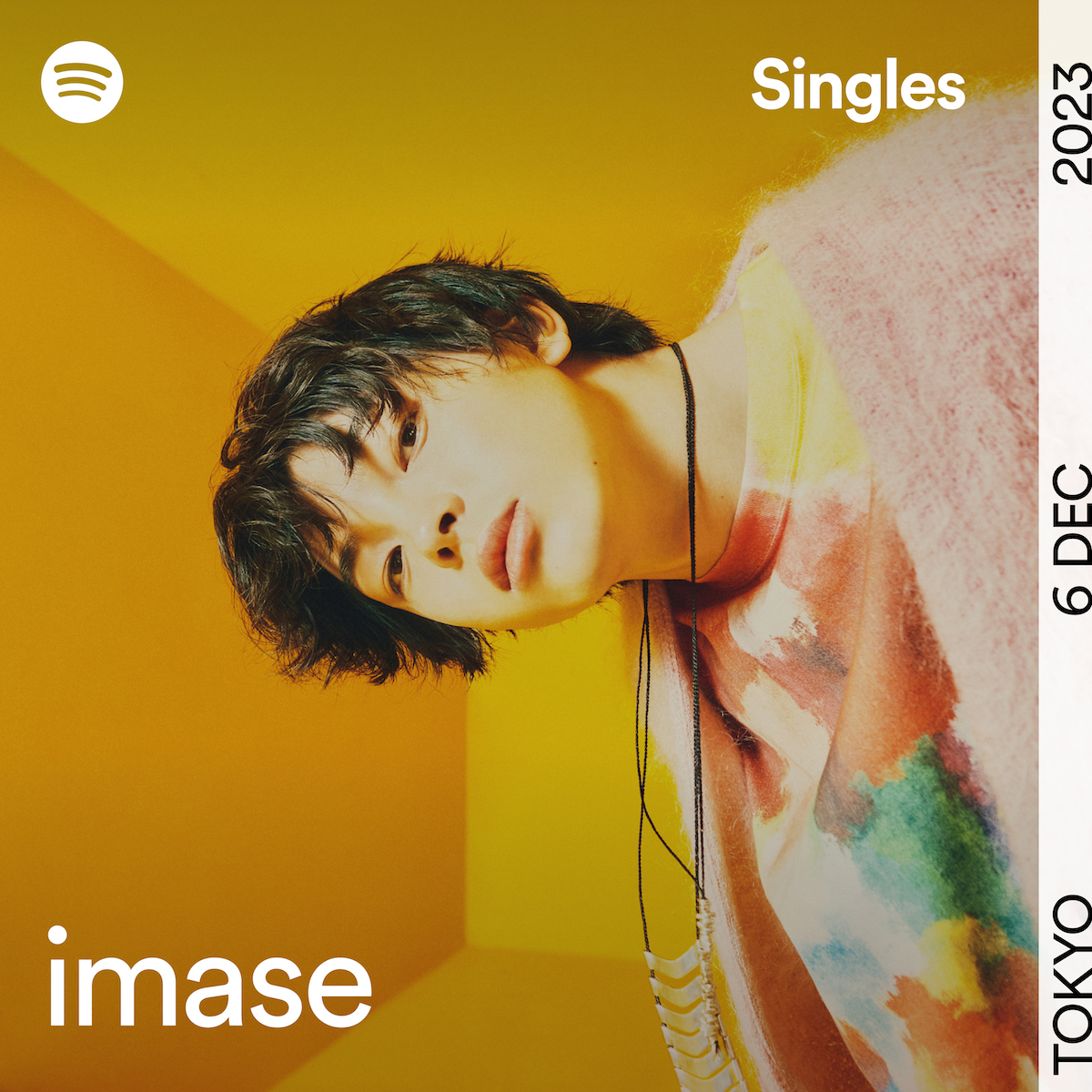 imase、『Spotify Singles』シリーズに唯一の日本人アーティストとして参加 - Real Sound｜リアルサウンド