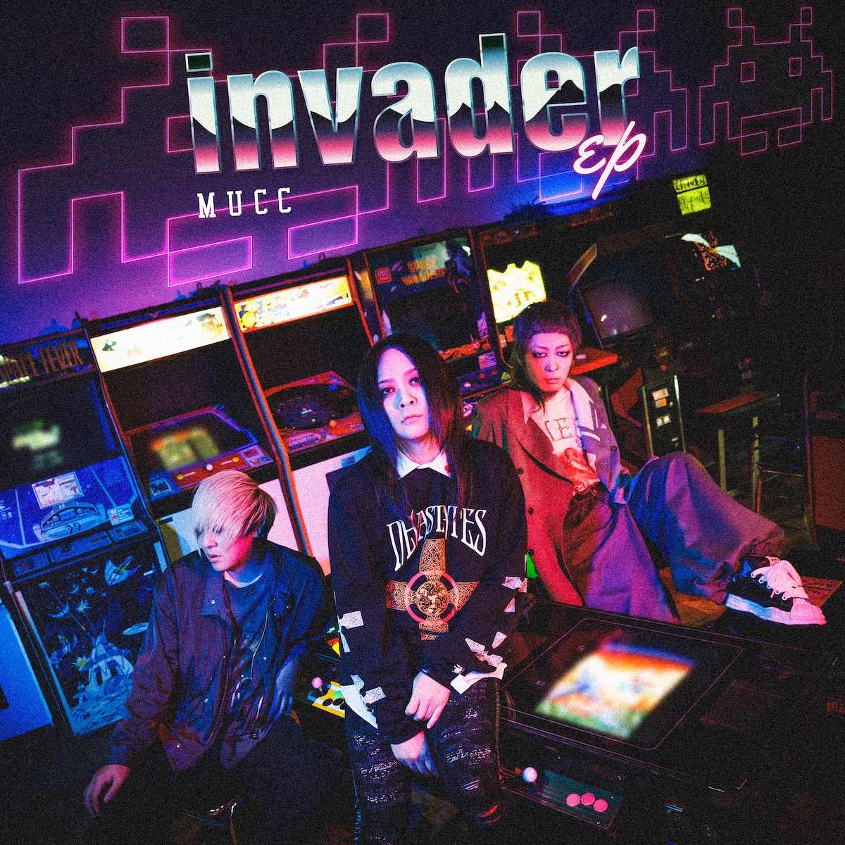 MUCC、キャリア初のデジタルEP『invader ep』リリース レトロなゲームセンターが背景の新アー写も - Real Sound｜リアルサウンド