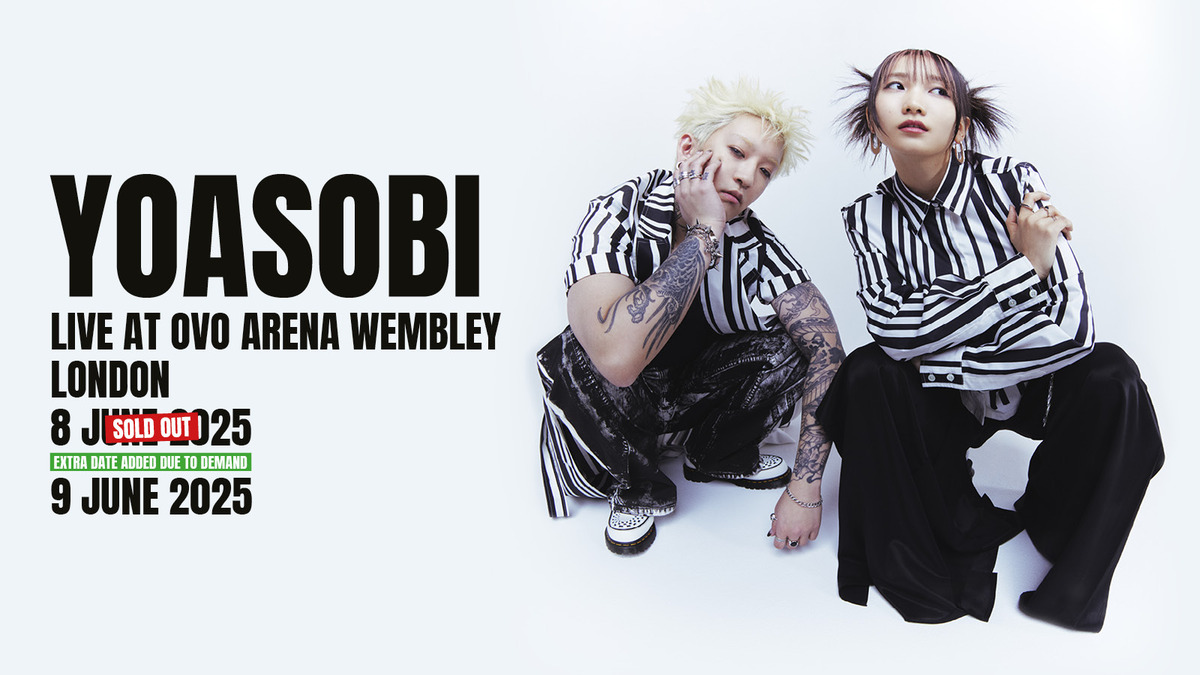 YOASOBI、イギリス WEMBLEY ARENA追加公演開催 日本人アーティストの欧州ライブとして最大規模に - Real Sound ...
